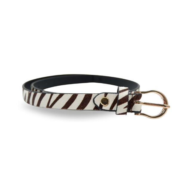 Charley Zebra Belt – The Fitting Belt Company