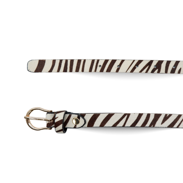 Charley Zebra Belt – The Fitting Belt Company