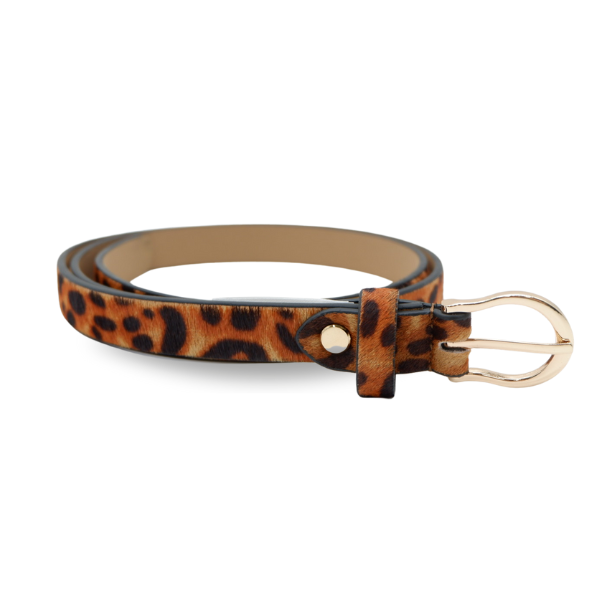 Lismore Rust Animal Print – The Fitting Belt Company